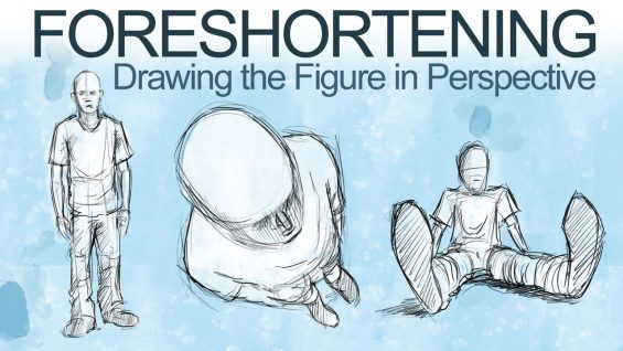 How To Draw Figures in Perspective - Tutorial - PaintingTube