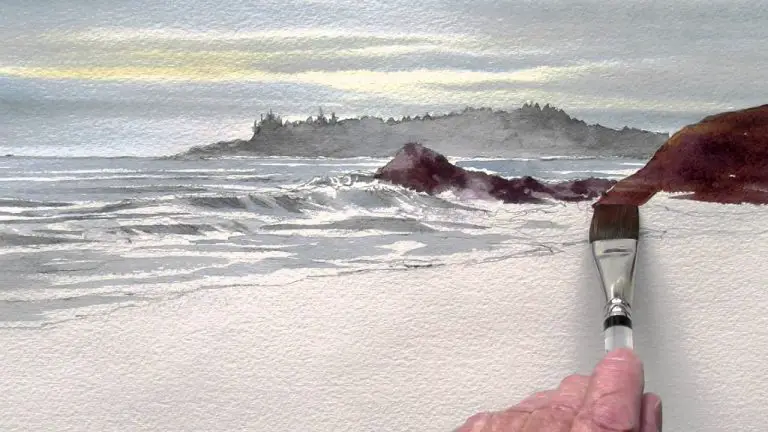 How To Paint A Seascape Part 2 | Oil Painting Tutorial - PaintingTube