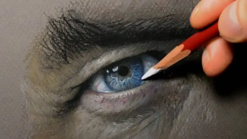 Realistic Eye in Acrylic by JM Lisondra - PaintingTube