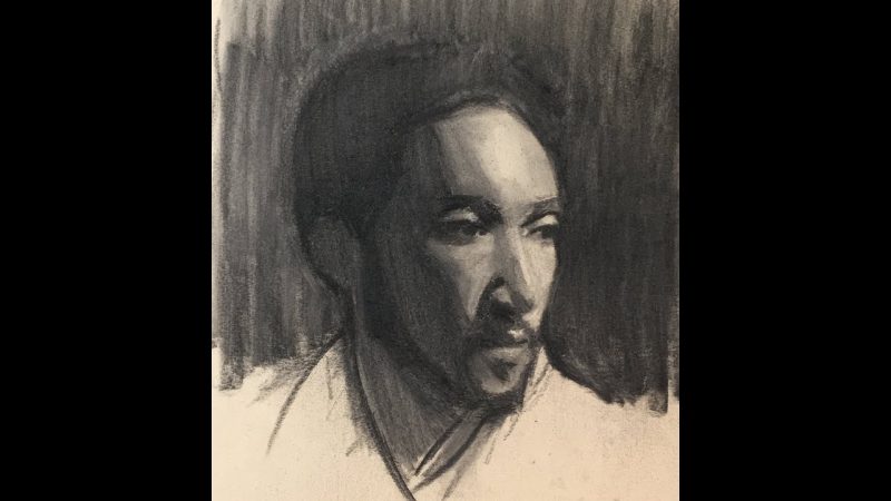 DRAWING LIVE PORTRAITS - NYC SUBWAY - PaintingTube
