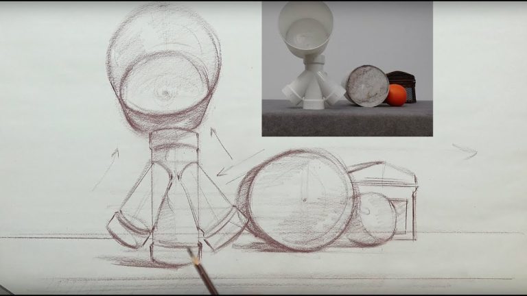 Learn to draw Still life in charcoal pencil - Fine Art Academy ...