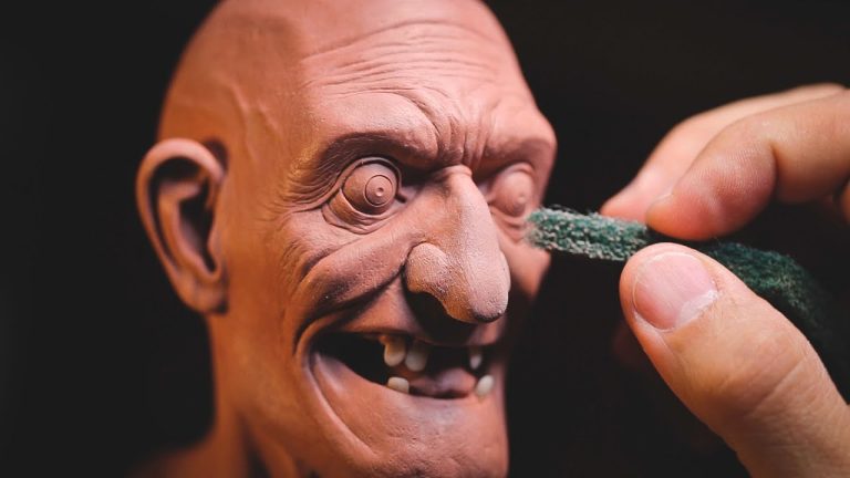 Naruto Akatsuki SCULPTURE / Concept Art The power of Kyuubi - PaintingTube