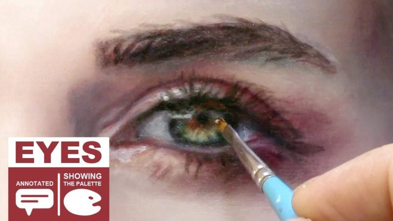 Oil Painting Tutorial | How to Paint an Eye - PaintingTube