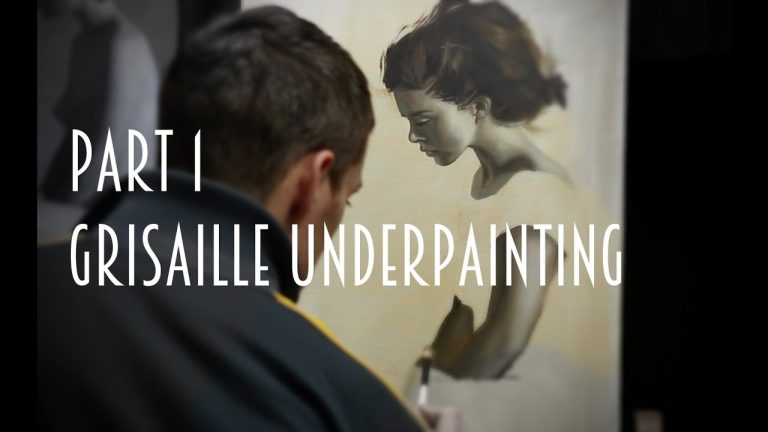 Acrylic Underpainting Process - Acrylics Burnt Umber - PaintingTube