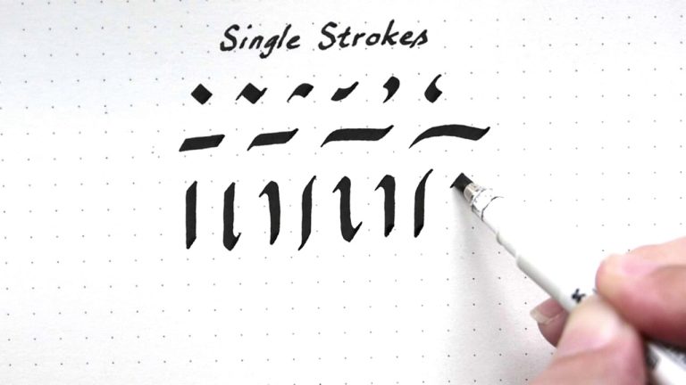 Best ballpoint pen for writing Calligraphy - PaintingTube