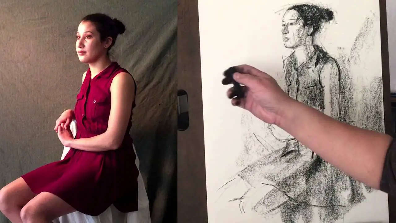 Measuring the Figure in Life Drawing with Chris Warner - PaintingTube