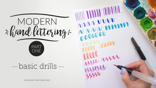Modern calligraphy letter "L" - PaintingTube