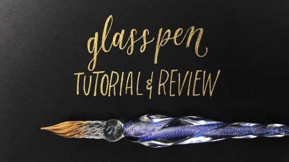 Calligraphy on Glass Tutorial | The Happy Ever Crafter - PaintingTube