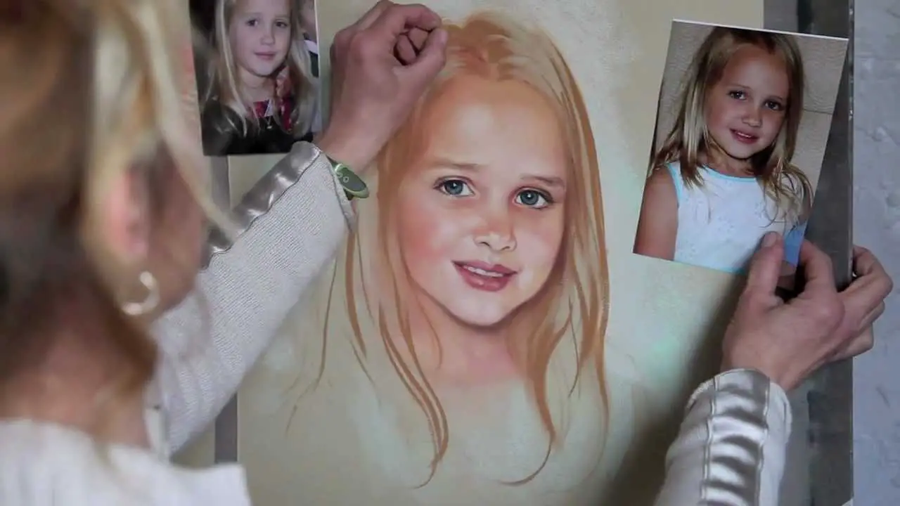 How to create backgrounds in portrait painting - Alain Picard ...
