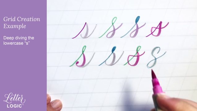 Modern calligraphy letter "W" - PaintingTube