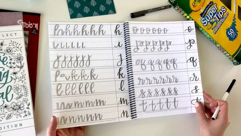 The Letter M | Basic Calligraphy Tutorial - PaintingTube