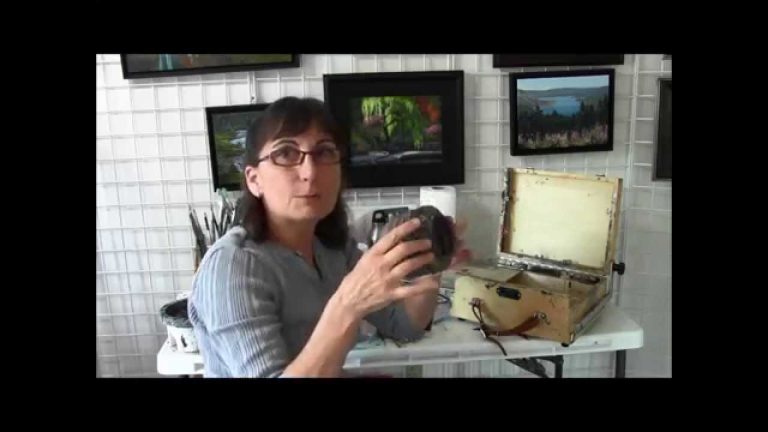 The Sandburg Barn - Plein Air Painting by Roger Bansemer - PaintingTube