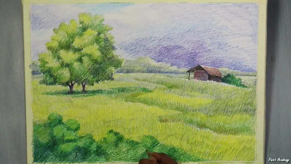 TIMELAPSE - Moon Drawing with Arteza Colored Pencils - PaintingTube
