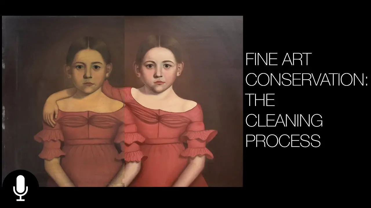 Cleaning an old painting - PaintingTube