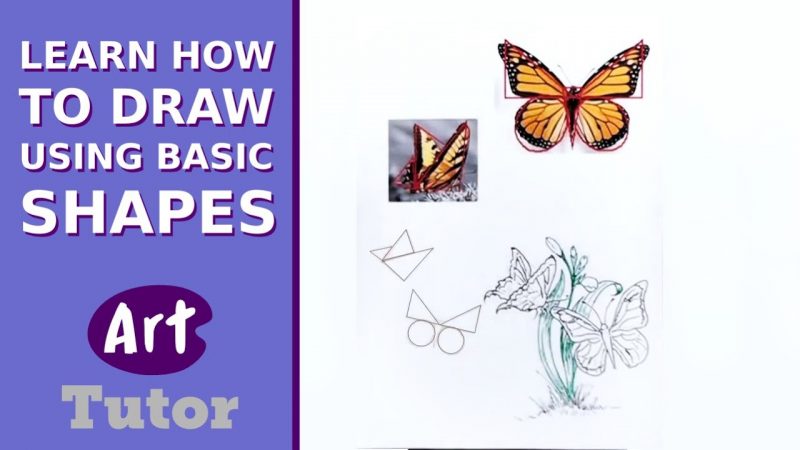 How to Draw a Composition (Bicycle Helmets) - PaintingTube