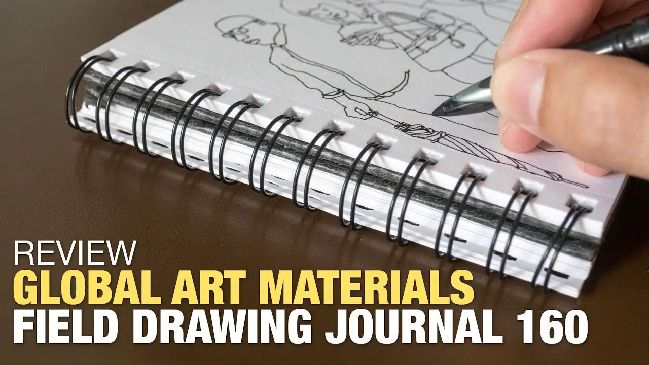 Global Art Materials Handbook series Sketchbook Review - PaintingTube
