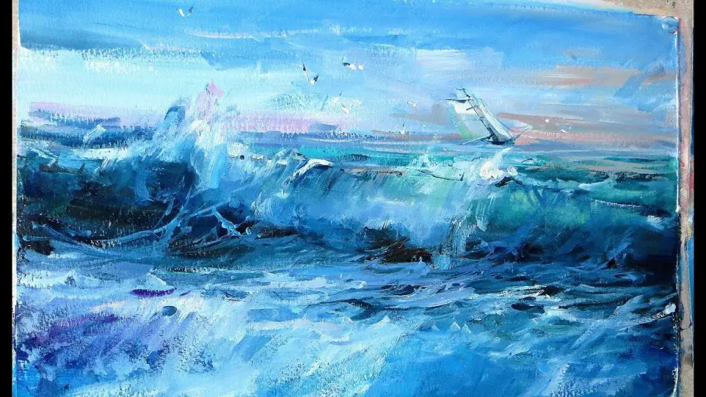 Seascape Painting Tutorial | Underwater Corals and Fishes - PaintingTube