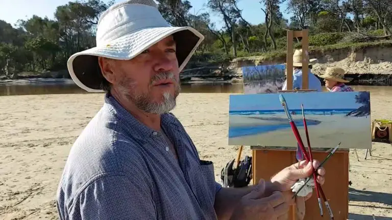 The Sandburg Barn - Plein Air Painting by Roger Bansemer - PaintingTube