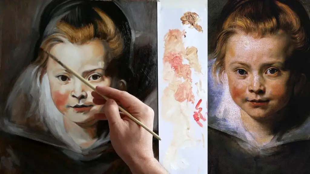 Subtractive Oil Painting Monochromatic Underpainting - PaintingTube