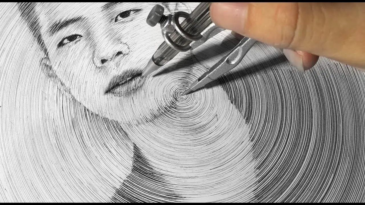 Portrait Life Drawing Technique - Video Demonstration - PaintingTube