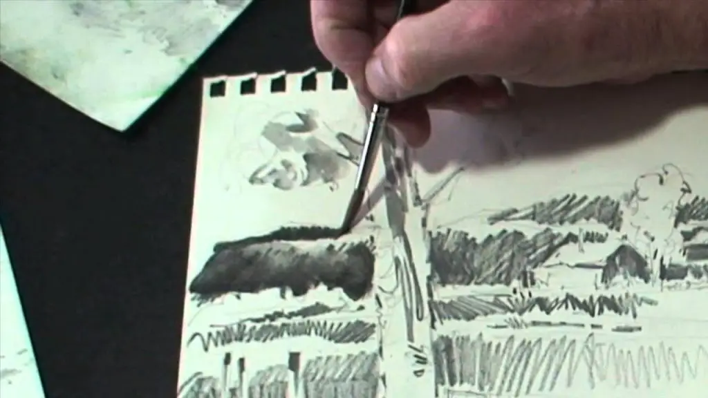 How to Draw Landscape For Beginners with PENCIL - PaintingTube