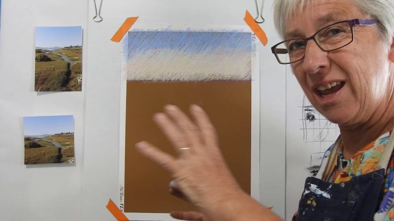 How To Make Marks in Pastel - PaintingTube