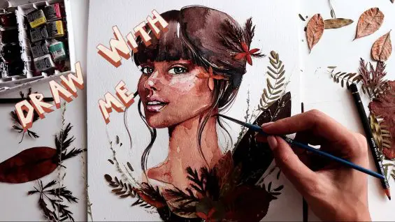 Pencil illustration from Scratch - Eliza Ivanova - PaintingTube