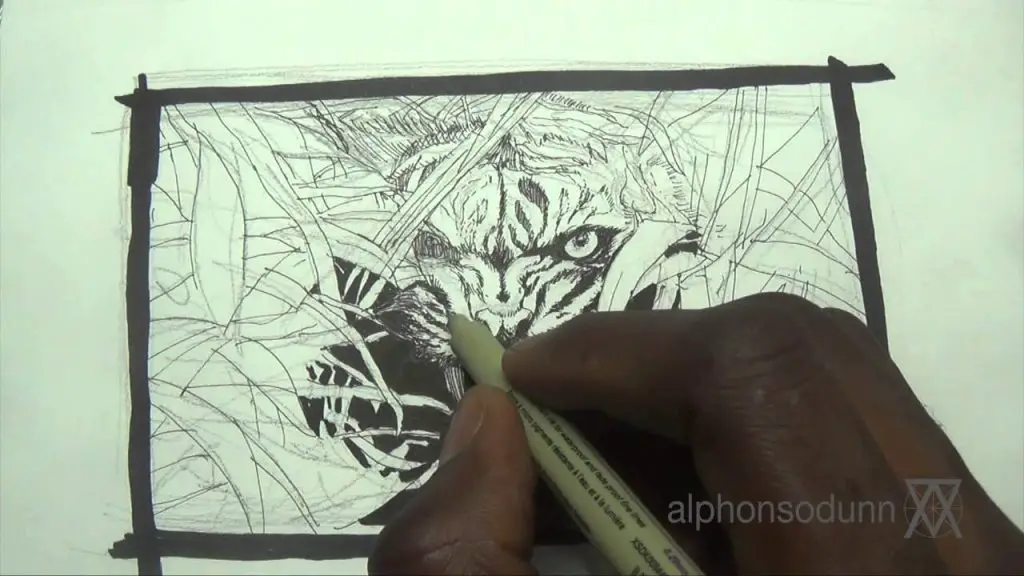 Jim Lee drawing Batman Whiteout - PaintingTube