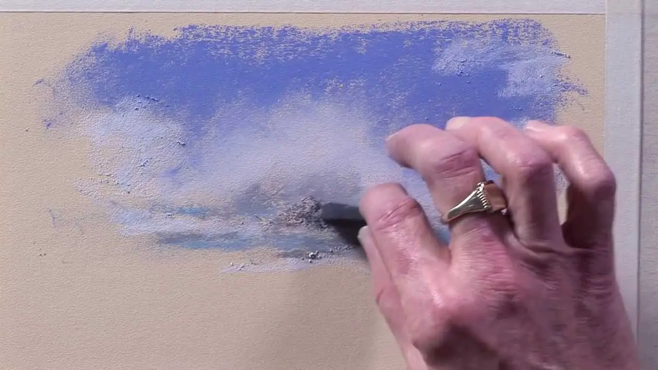 How to use Velour Pastel Paper with Soft Pastels 2018 - PaintingTube