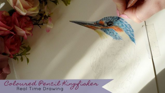 REAL TIME DRAWING of SKIN TONES in COLORED PENCILS || Part 1 - PaintingTube