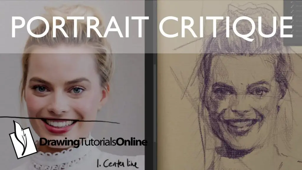 Portrait Lay-in Demo - PaintingTube