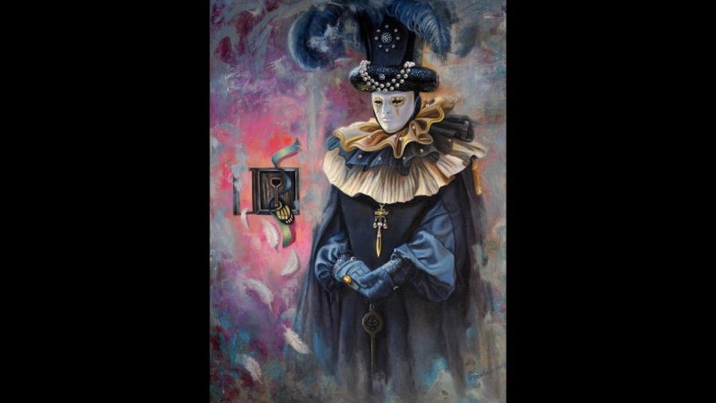 D.K.Richardson Portraits Paintings using Verdaccio - PaintingTube