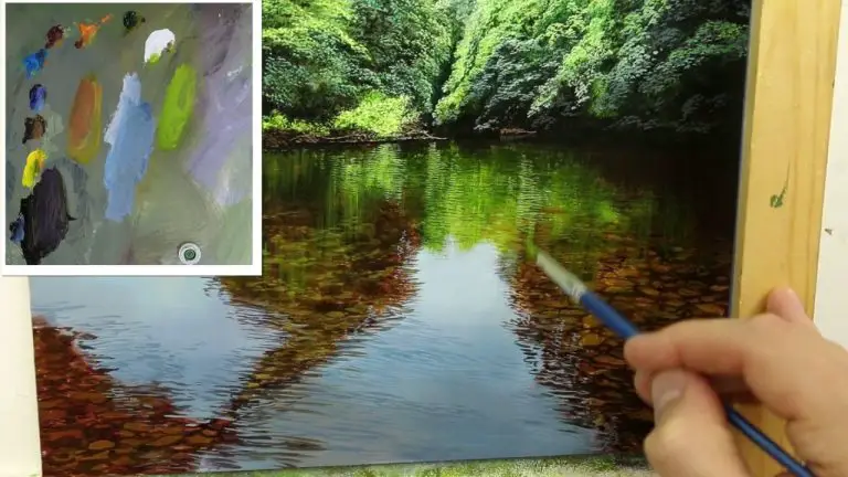 In the Rain - How to - Oil Painting - Palette Knife | Brush City Walk ...