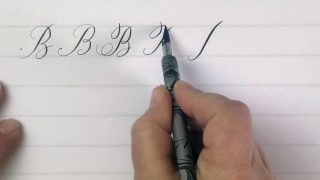 Modern calligraphy letter "L" - PaintingTube