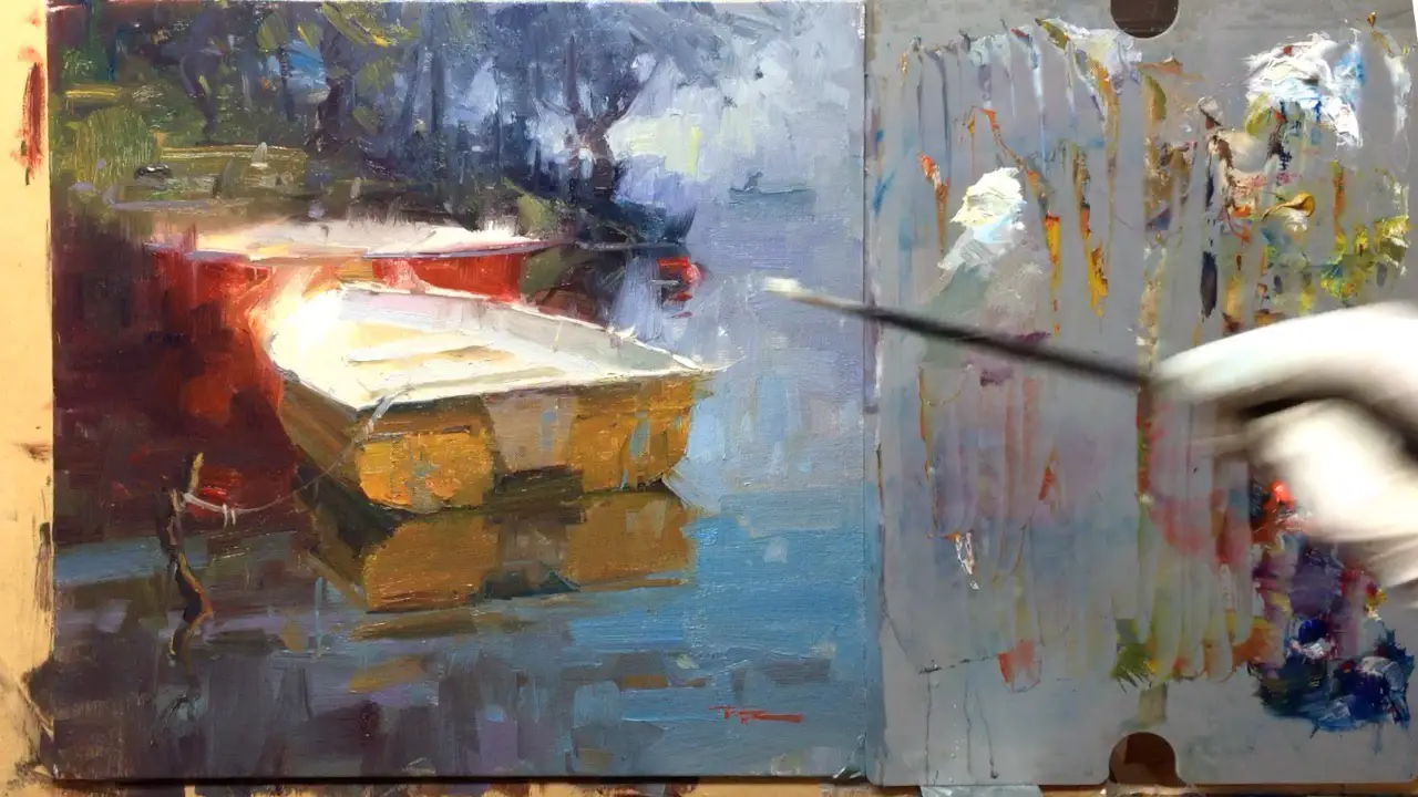 Tutorial Plein Air Painting. Painting With Mosig - PaintingTube