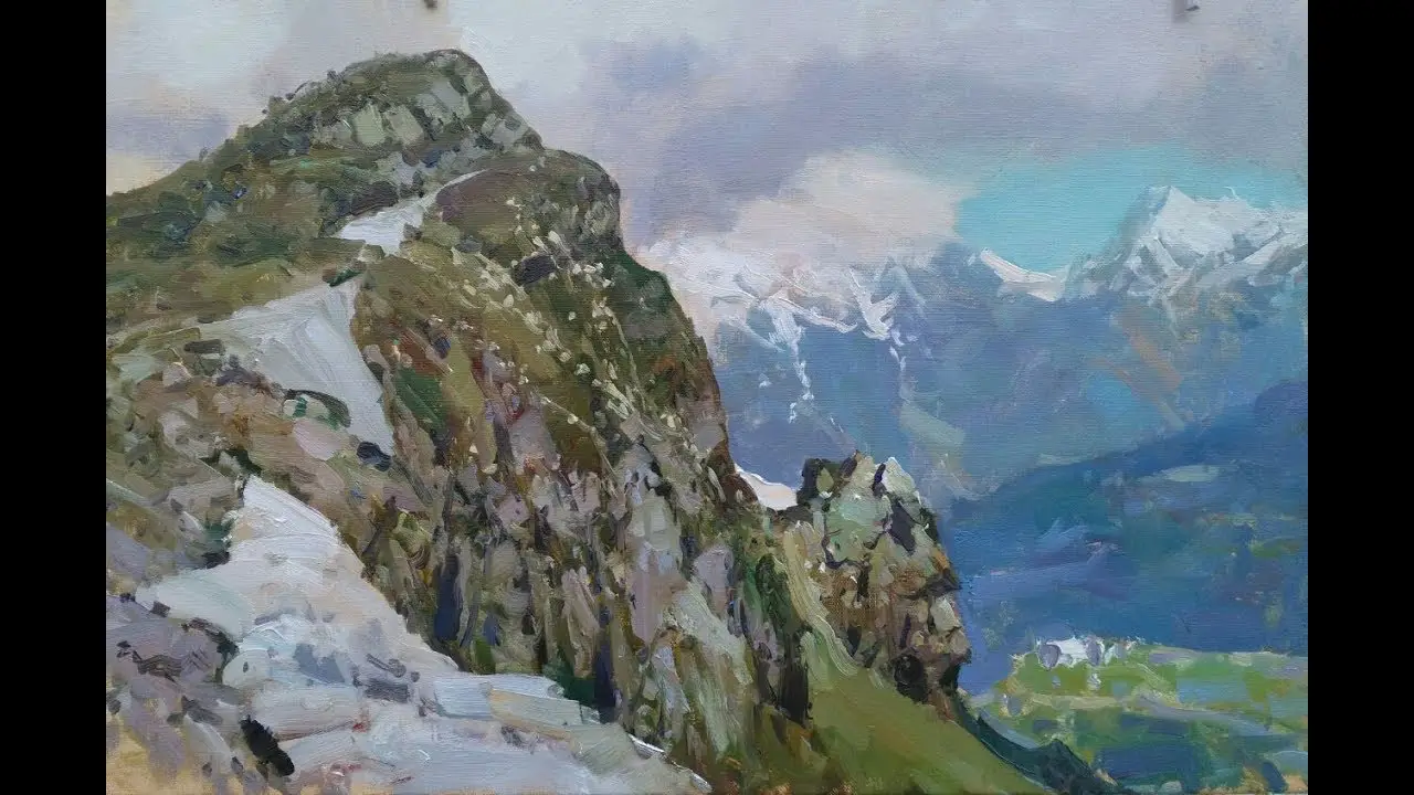 How to Paint air! Oil Painting and Plein Air Tutorial - PaintingTube