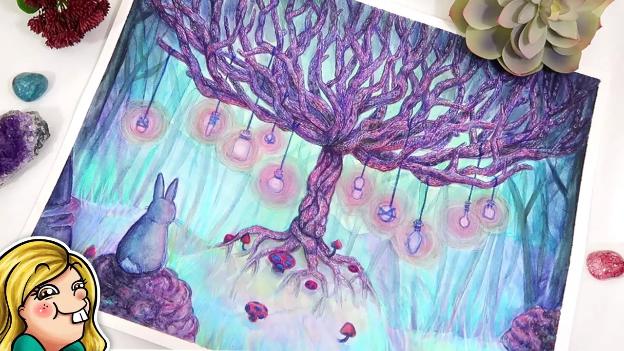 Copic Marker Illustration - ICE FANTASY by Baylee Jae - PaintingTube
