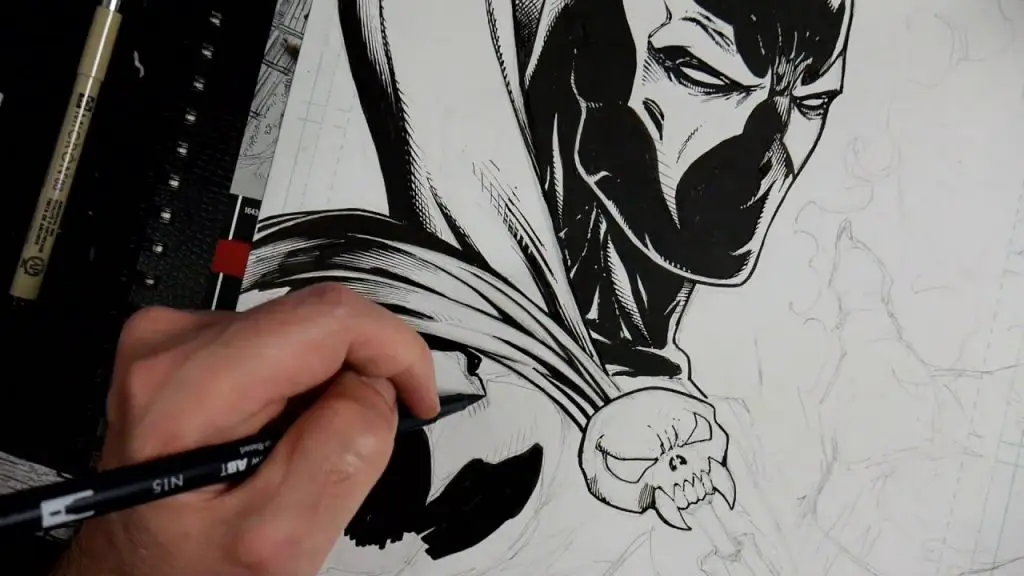 How to Draw Comics - Inking with Felt Tip Pens - PaintingTube