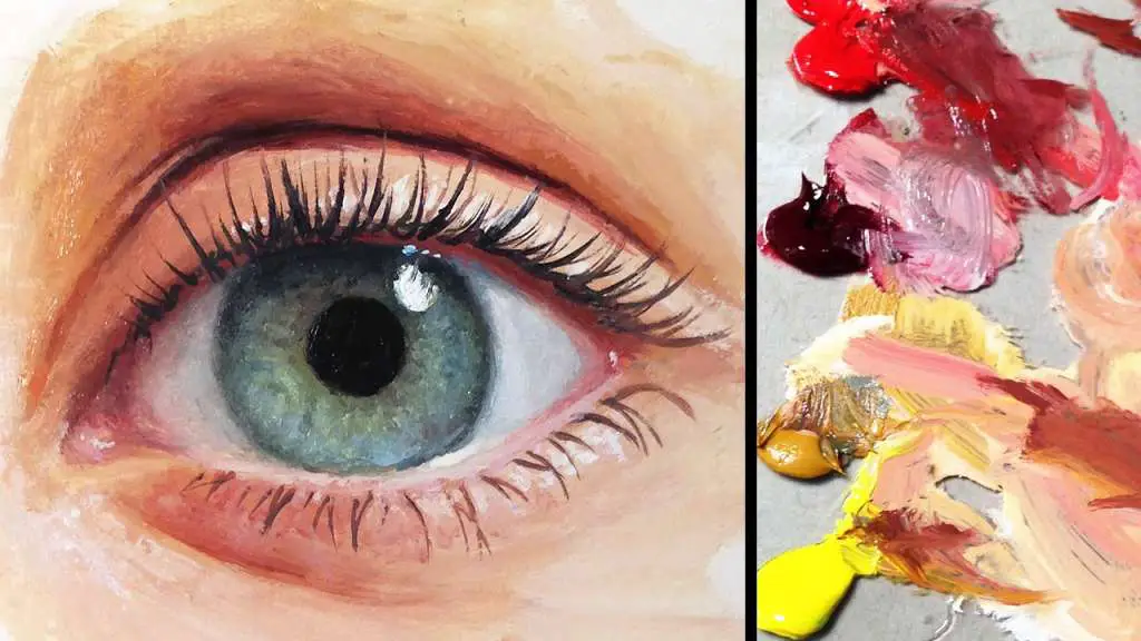 Realistic Eye in Acrylic by JM Lisondra - PaintingTube