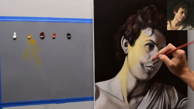Indirect Painting, glazing the monochrome portrait - PaintingTube